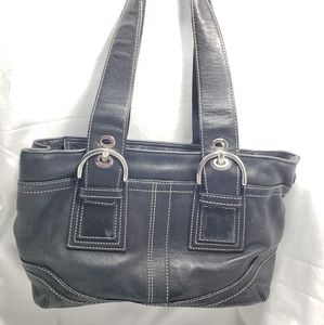 Coach | Bags | A96 Coach F12302 Tote Black Leather | Poshmark